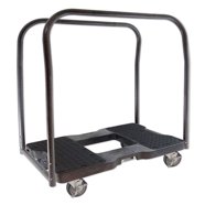 SNAP-LOC AIR-RIDE PANEL CART DOLLY BLACK with 1,500 lb. capacity, steel ...