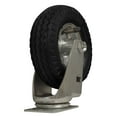 Snap Loc 300 Pound Capacity 6 In Pneumatic Air Filled Rubber Swivel ...