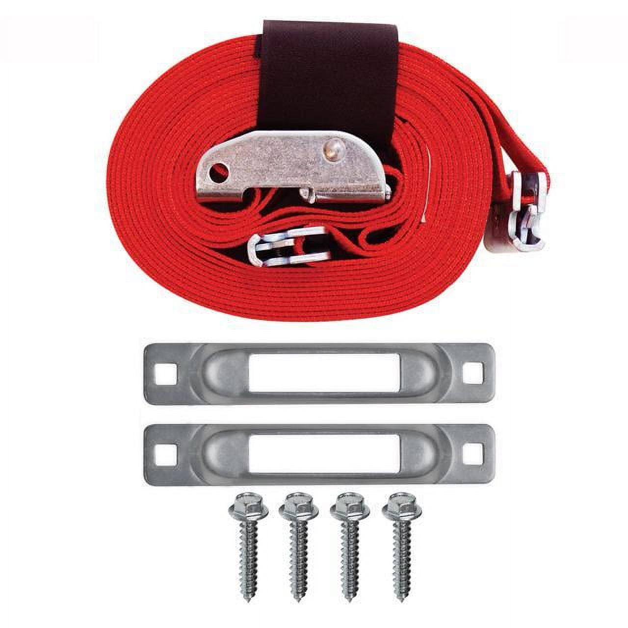 Snap-Loc Dolly Strap anchor Kit with 2 x 16 in. Cam for Wood Dollies ...