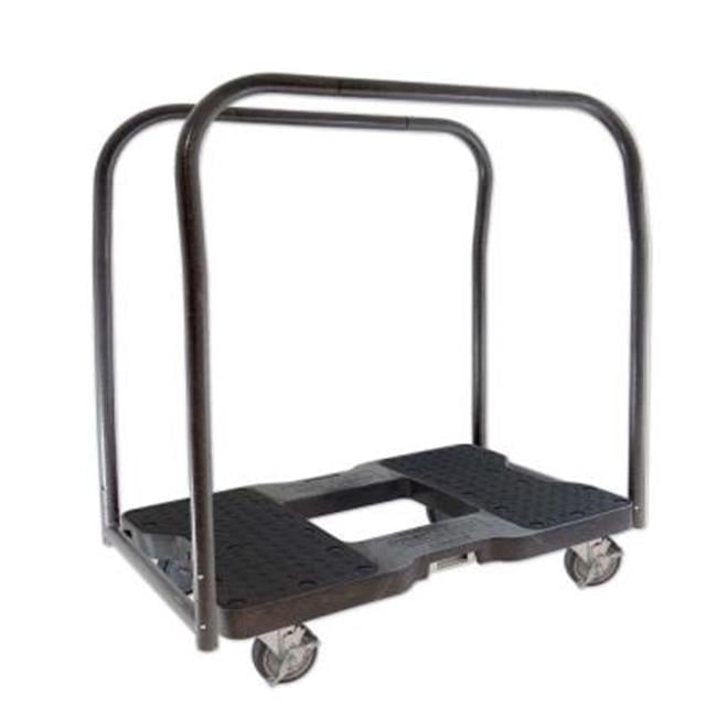 Snap-Loc Panel Cart Dolly with 4 in. Casters- Black - Walmart.com