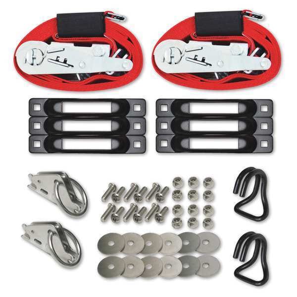 Snap-Loc Tie Down Strap Kit,E-Track,Red SLCERBPP - Walmart.com