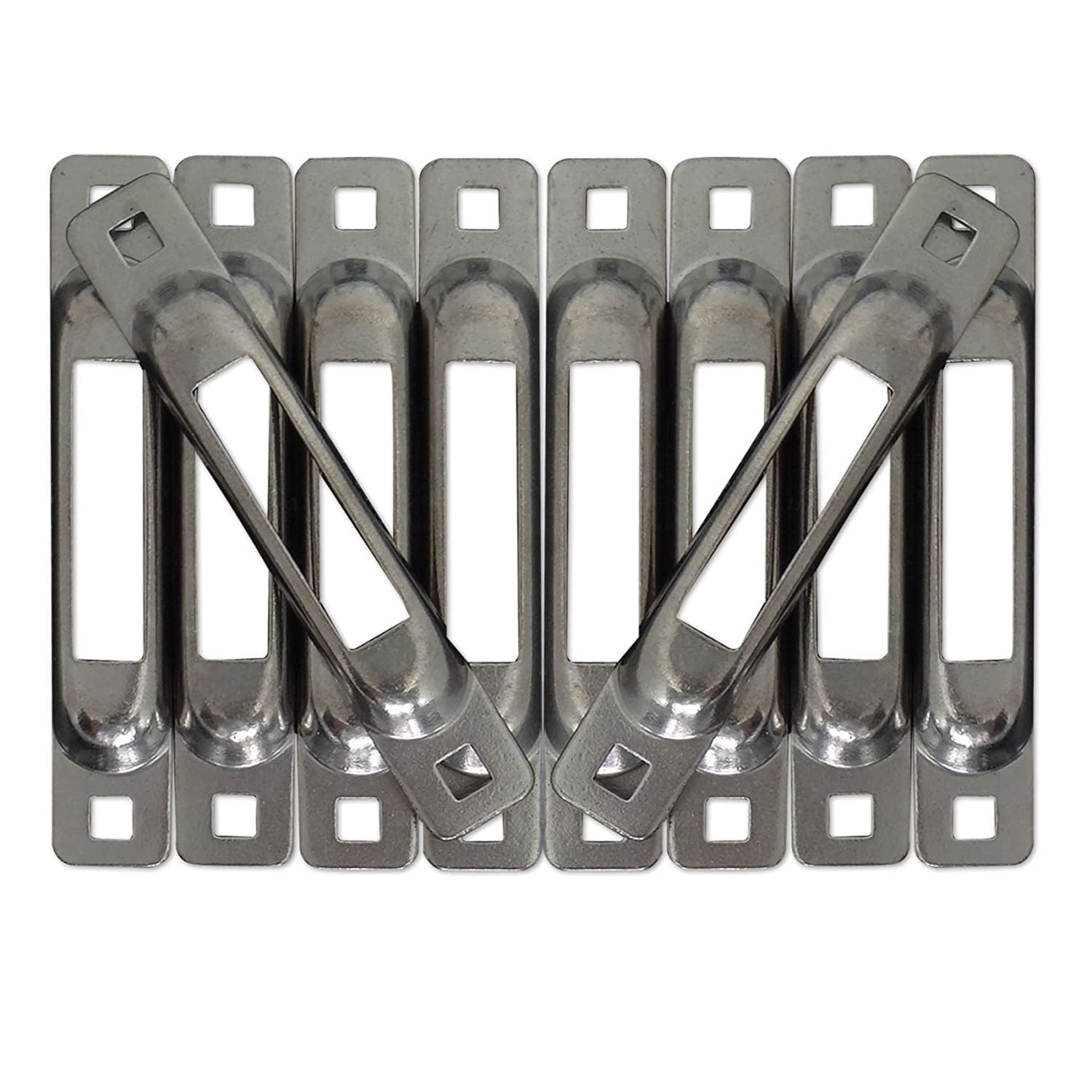 Snap Loc Zinc E Track Compact Single Strap Anchors for Dolly System, 10 Pack - Walmart.com