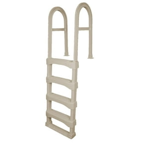 Durable Plastic Deck Ladder with Wide Steps for Above Ground Pool ...