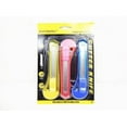 Snap-Off Blade Box Cutters Utility Razor Knife 3 pc. Retractable ...
