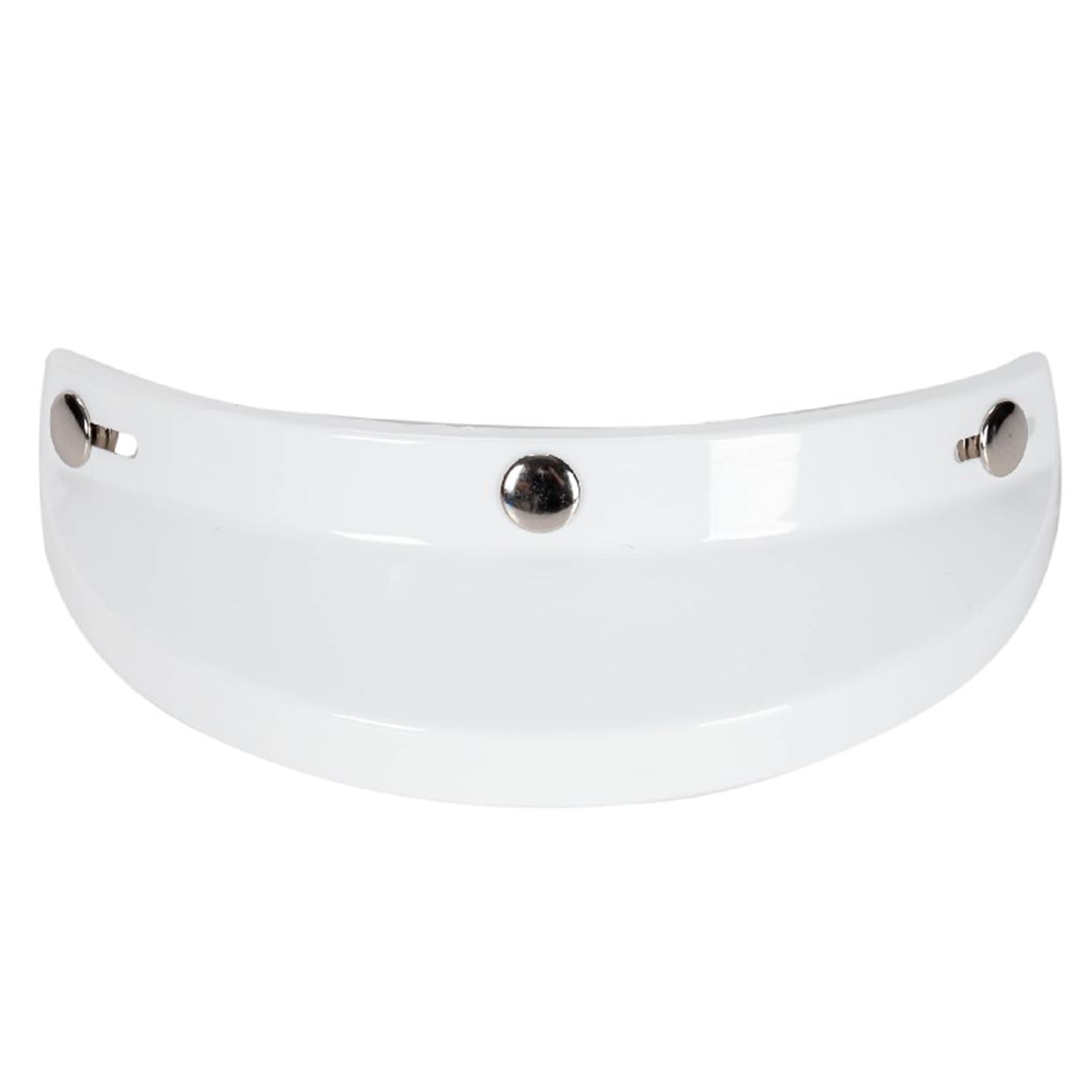 Snap-On Flip Down Motorcycle Visor - Universal Fit for Open Face ...
