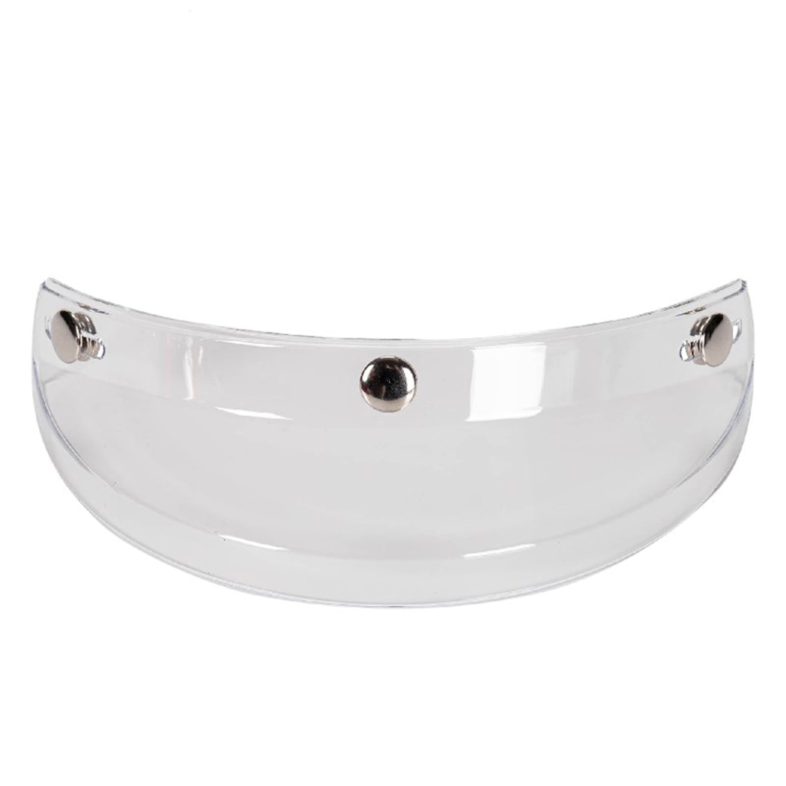 Snap-On Flip Down Motorcycle Visor - Universal Fit for Open Face ...