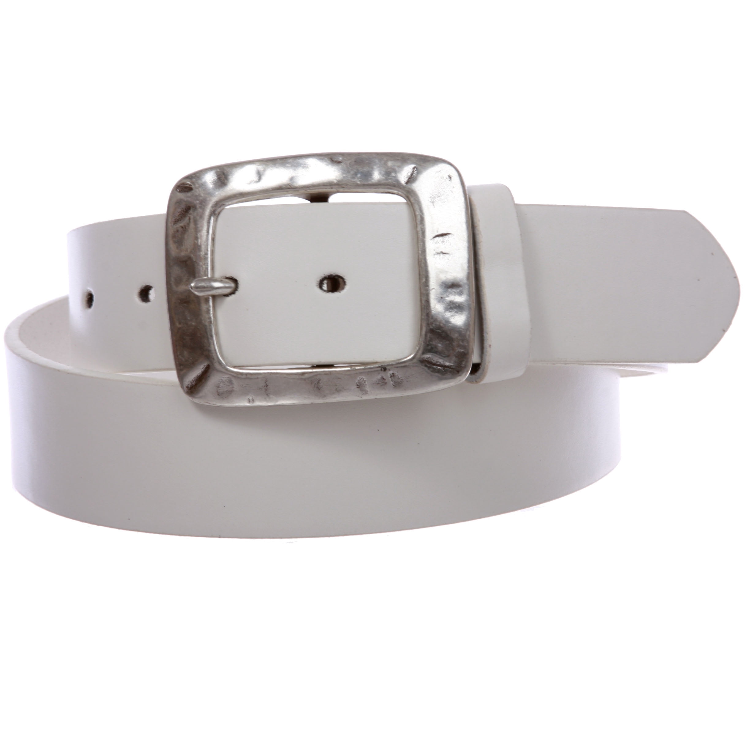 Snap On Hammered Rectangular Casual Belt Multi-Color Options for Men or ...