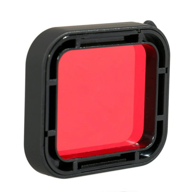 Snap-On Red Filter for Underwater Cameras for Depths of 12-65 Feet ...