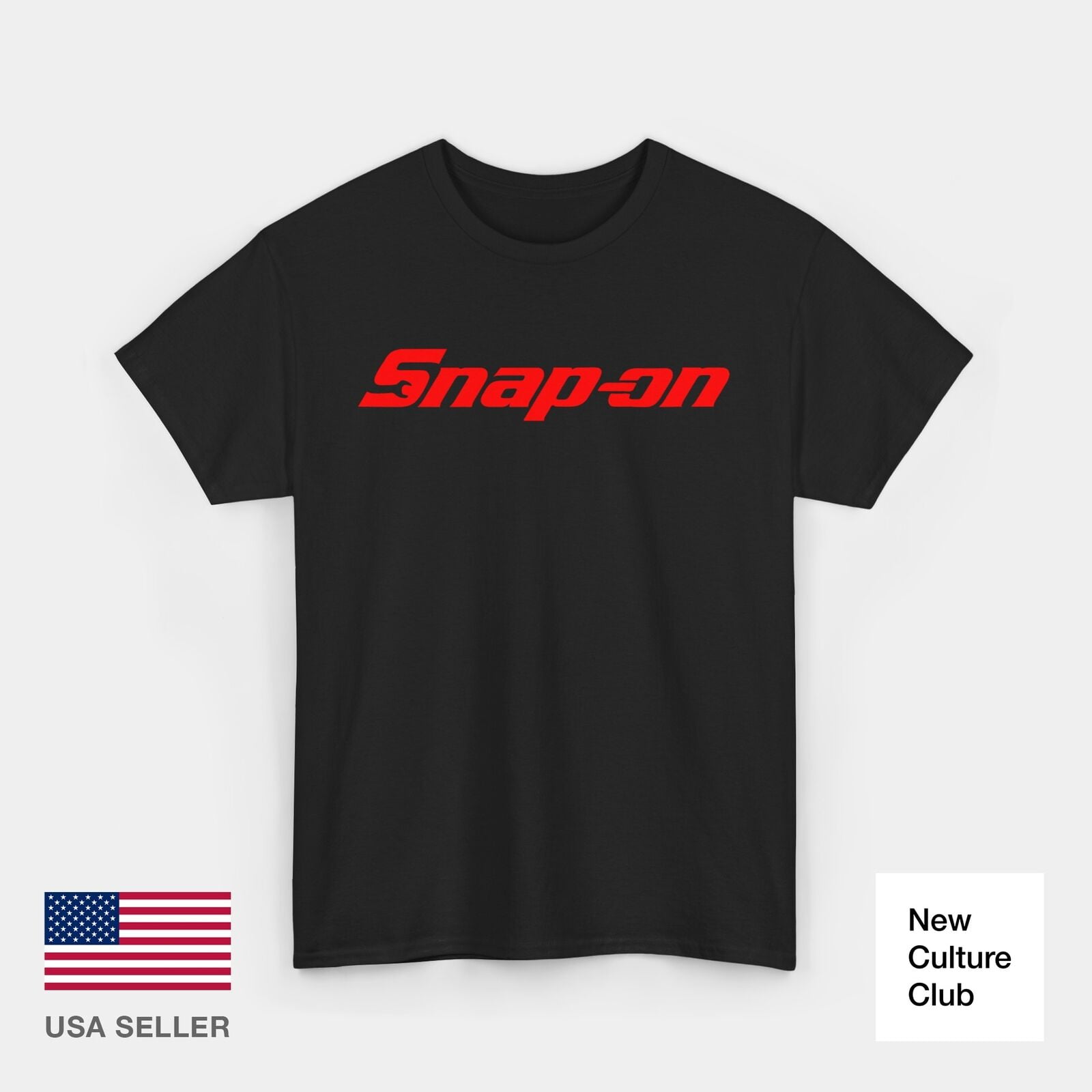 Snap On Tool Unisex Black Red Workwear Merch Inspired Design Heavy ...