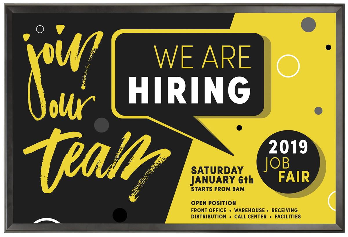 Snap-Open Poster Frame for 27x40 Prints, For Wall Mounting Vertically ...