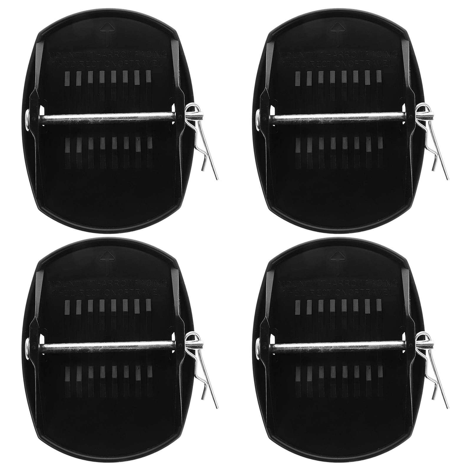 Snap Pads Rv for Leveling Jacks Console Tailgate Travel Black - Walmart.com