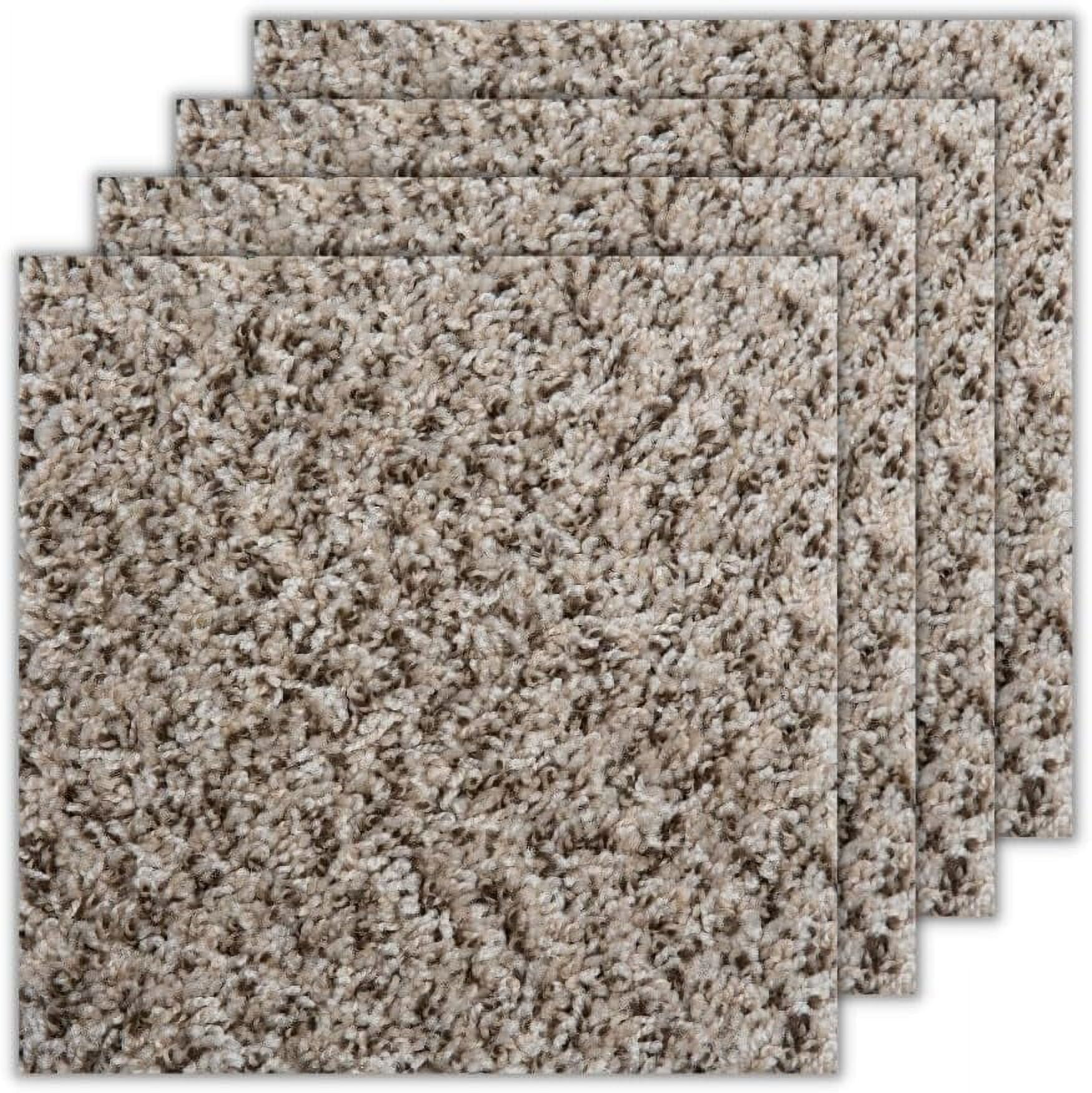 in A Snap Premium Made in Carpet Tiles 18x18 Inch, Soft Padded ...