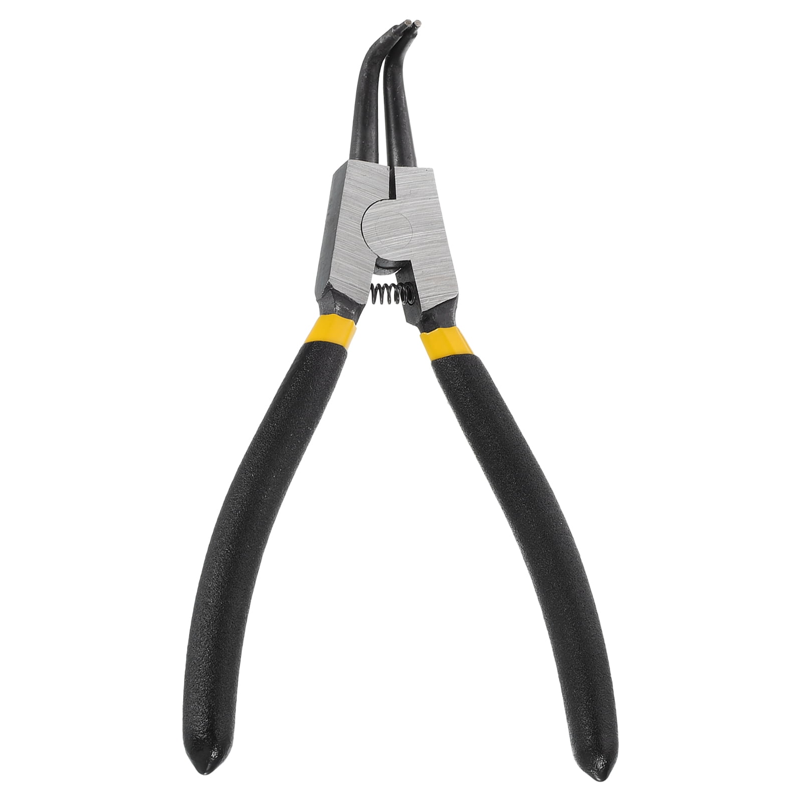 Snap Ring Plier 7" External Circlip Pliers with 0.08" Bent Jaw Tip for ...