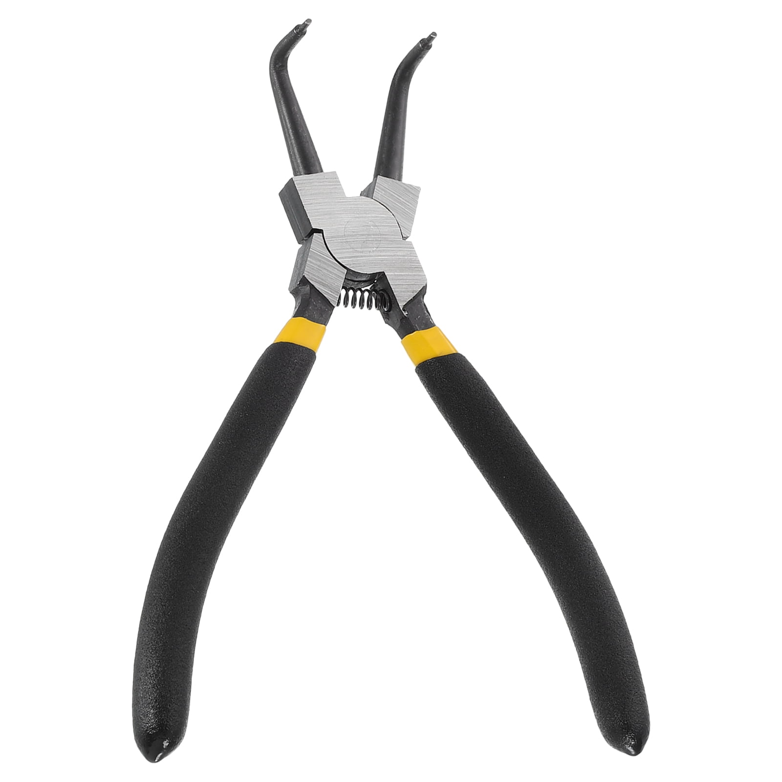 Snap Ring Plier 7" Internal Circlip Pliers with 0.08" Bent Jaw Tip for ...