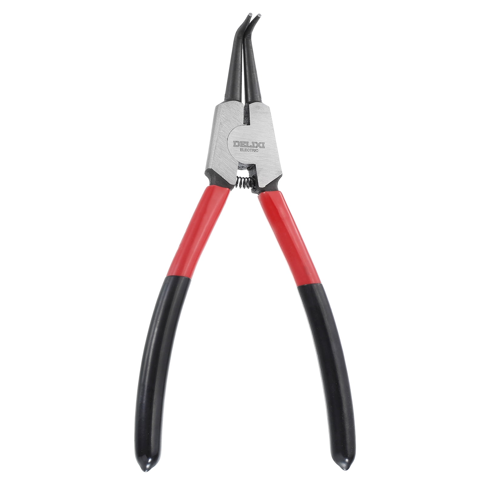Snap Ring Plier 9" CR-V External Circlip Pliers with 0.08" Bent Jaw Tip ...