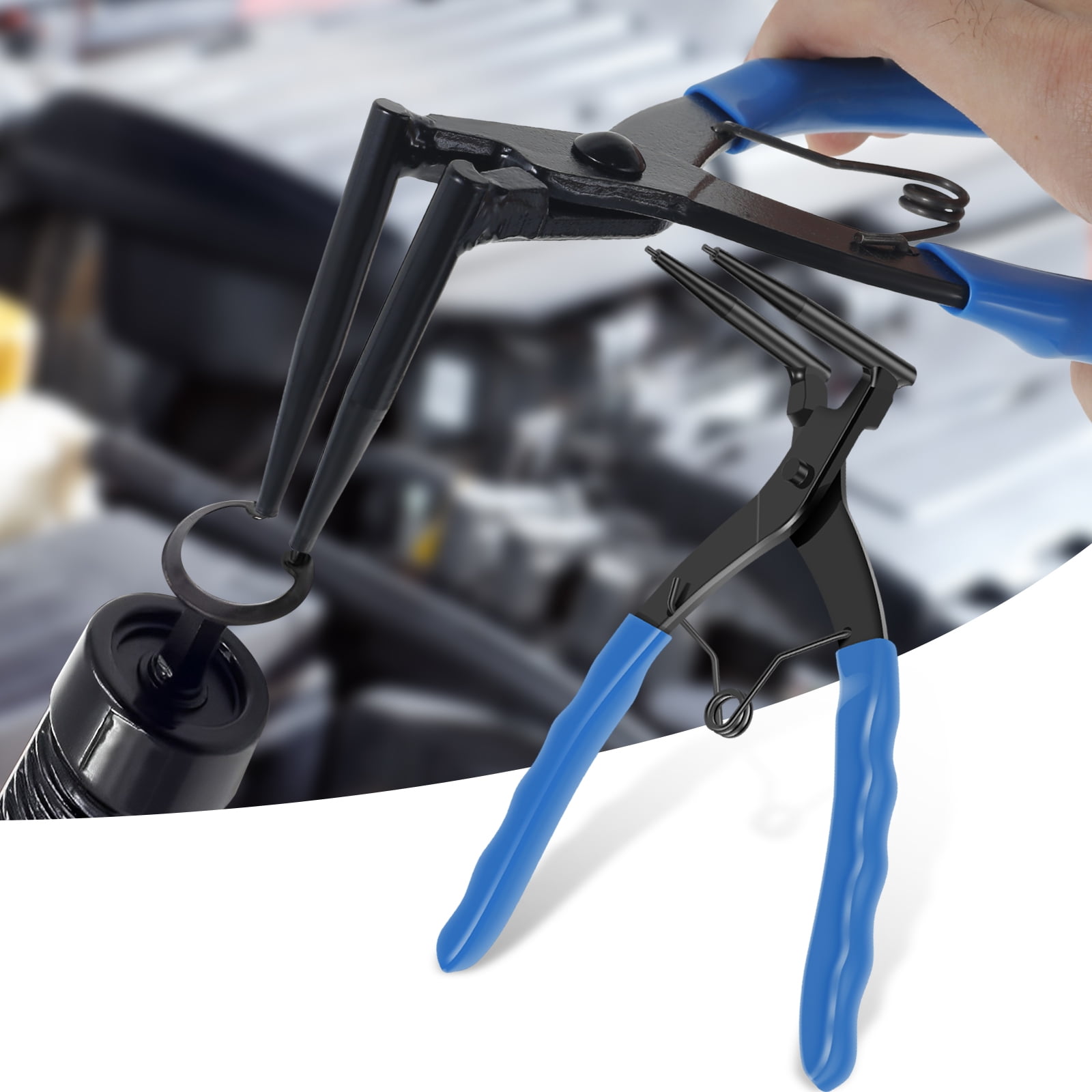 Snap Ring Pliers with Nonslip Handle Heavy Duty Internal Ring Retaining ...