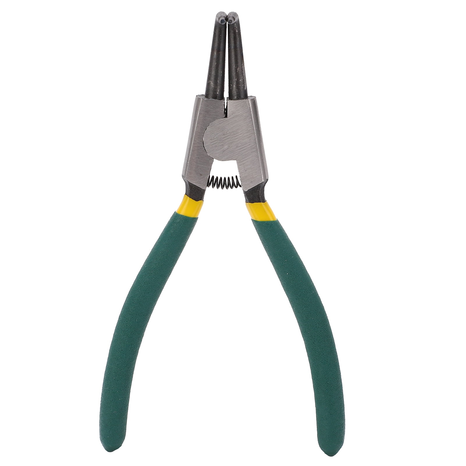 Snap Ring Pliers Spring Loaded Handle Circlip Plier External Bent Clip ...