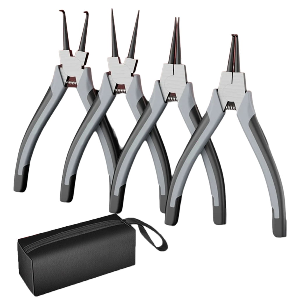 Snap Rings Pliers, Heavy Duty Internal External Circlip, High Carbon ...