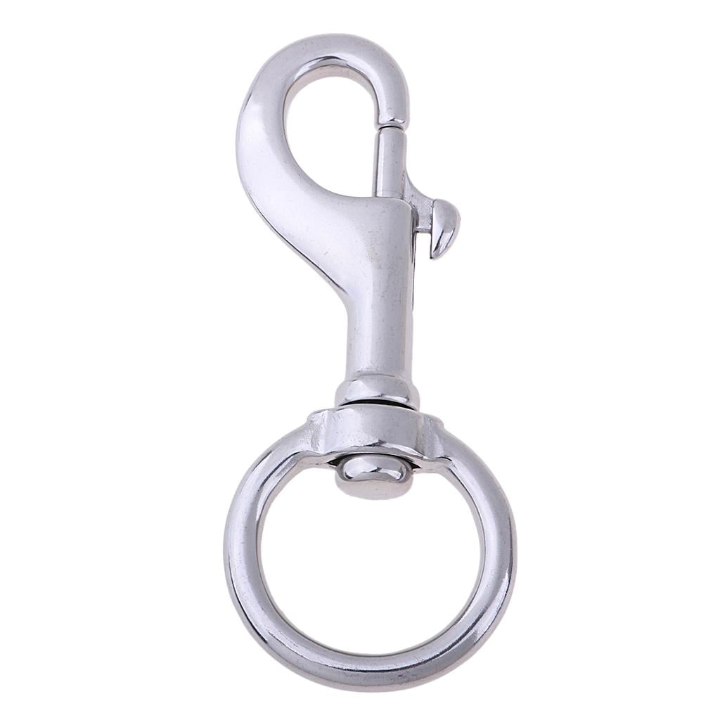 Snap, Round Eye Swivel for Key Chain Clip Stainless Steel, Size ...