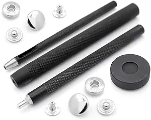 Snap Setter Fastener Kit Button Fixing Tool S-Spring Socket Popper ...