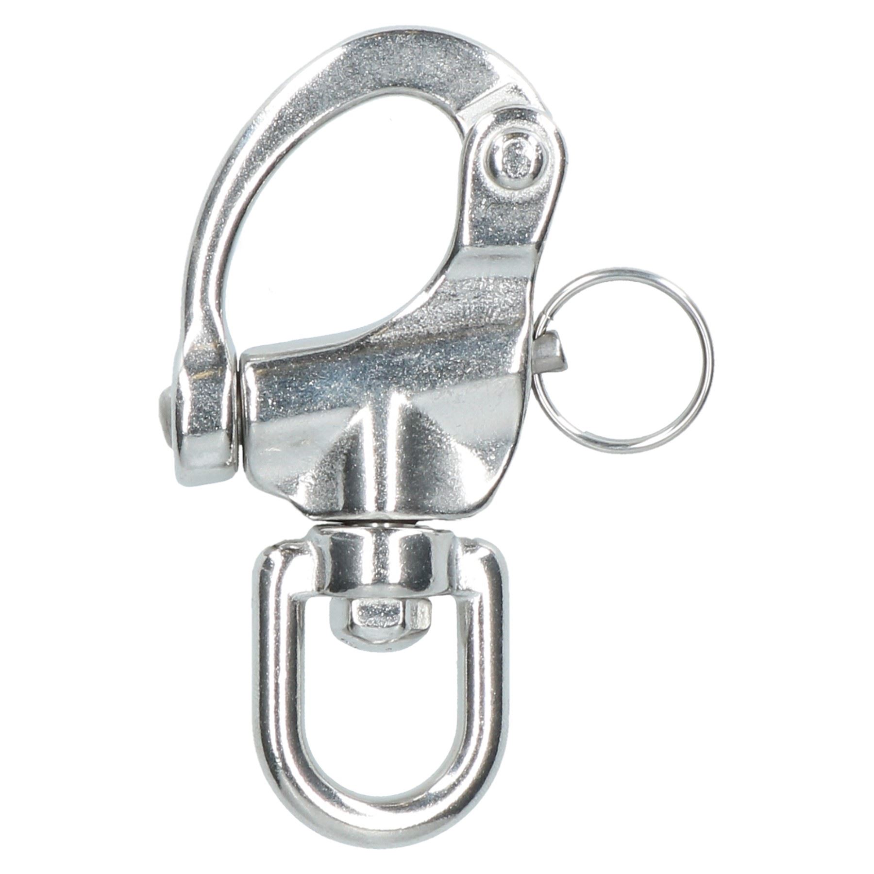 Snap Shackle with Swivel Marine Grade 316 Stainless Steel Rigging ...