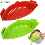 Kitchen Gizmo Snap N Strain Pot Strainer and Pasta Strainer ...