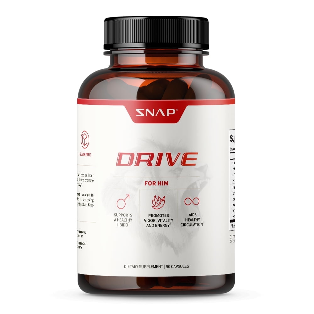 Snap Supplements Libido Vitamins, Energy and Stamina Support, All ...