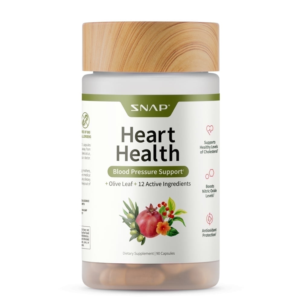 Snap Supplements - Heart Health Vitamins, Blood Flow & Cholesterol ...