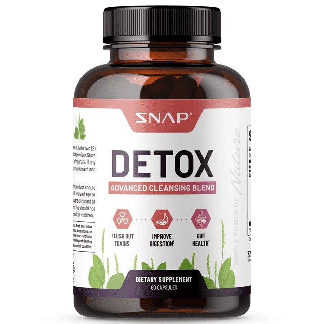 Snap Supplements Keto Detox Weight Loss Support, Dietary Advanced Blend ...