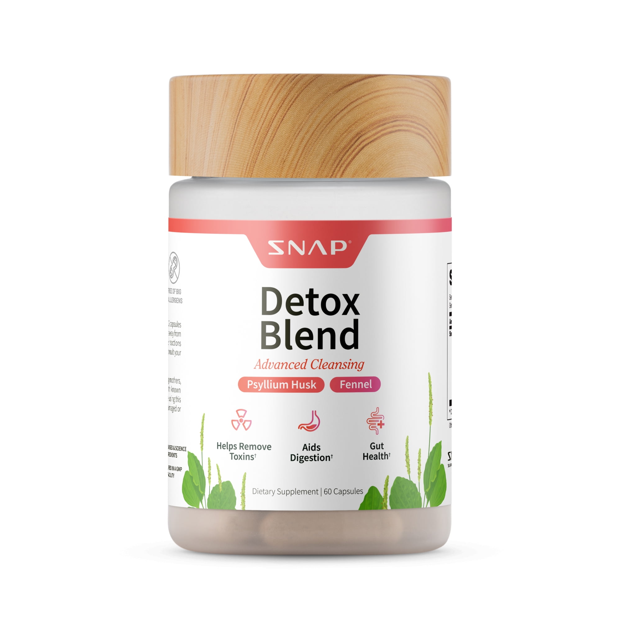 Snap Supplements Keto Detox, Full Body Cleanse, Improve Digestion and ...