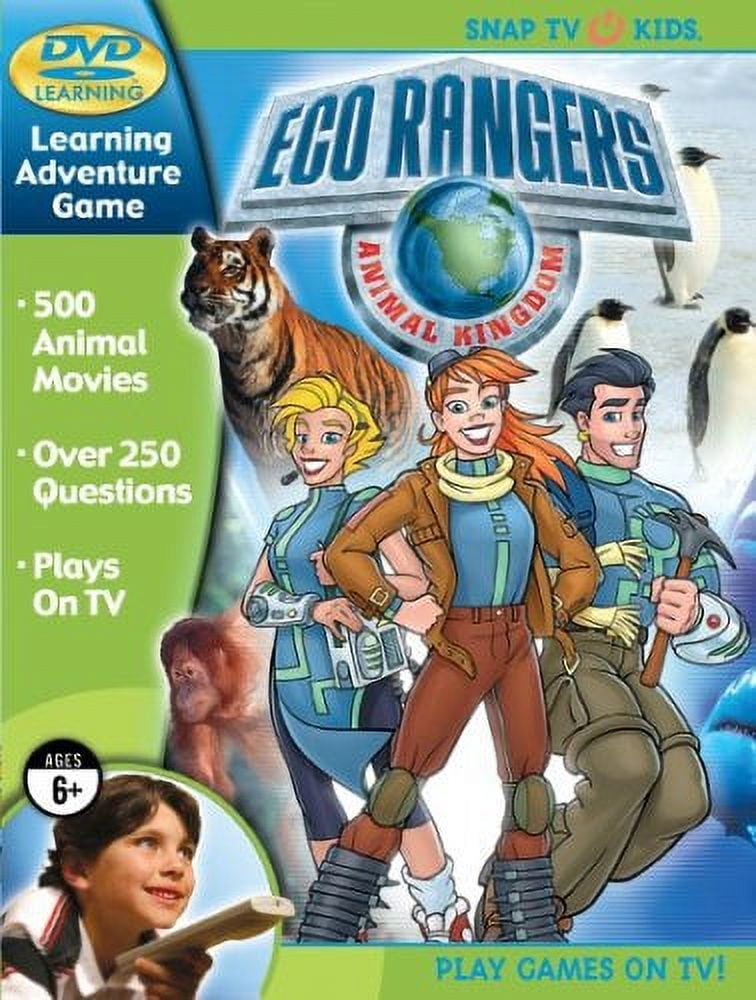 Pre-Owned Snap Tv Eco Rangers DVD Animal Kingdom Learning Game ...