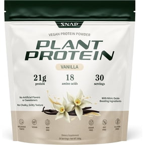 Equate Plant-Based Protein Powder, Smooth Vanilla, 13.4 oz - Walmart.com