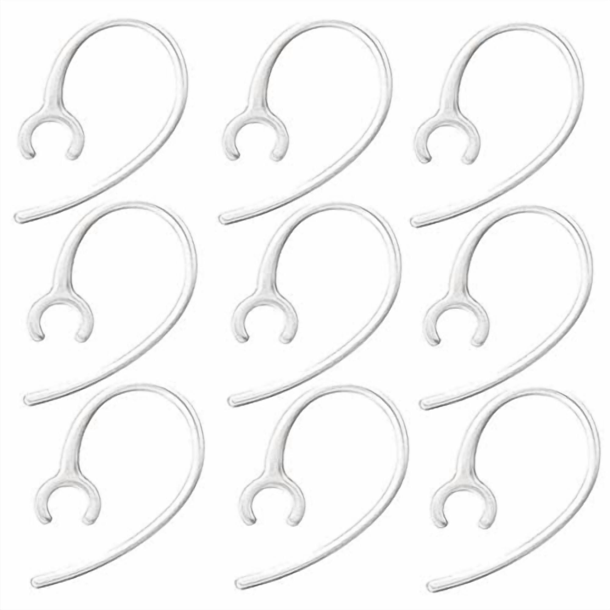 Snap-in Replacement Ear Hooks for Wireless Bluetooth Earbuds Headset ...