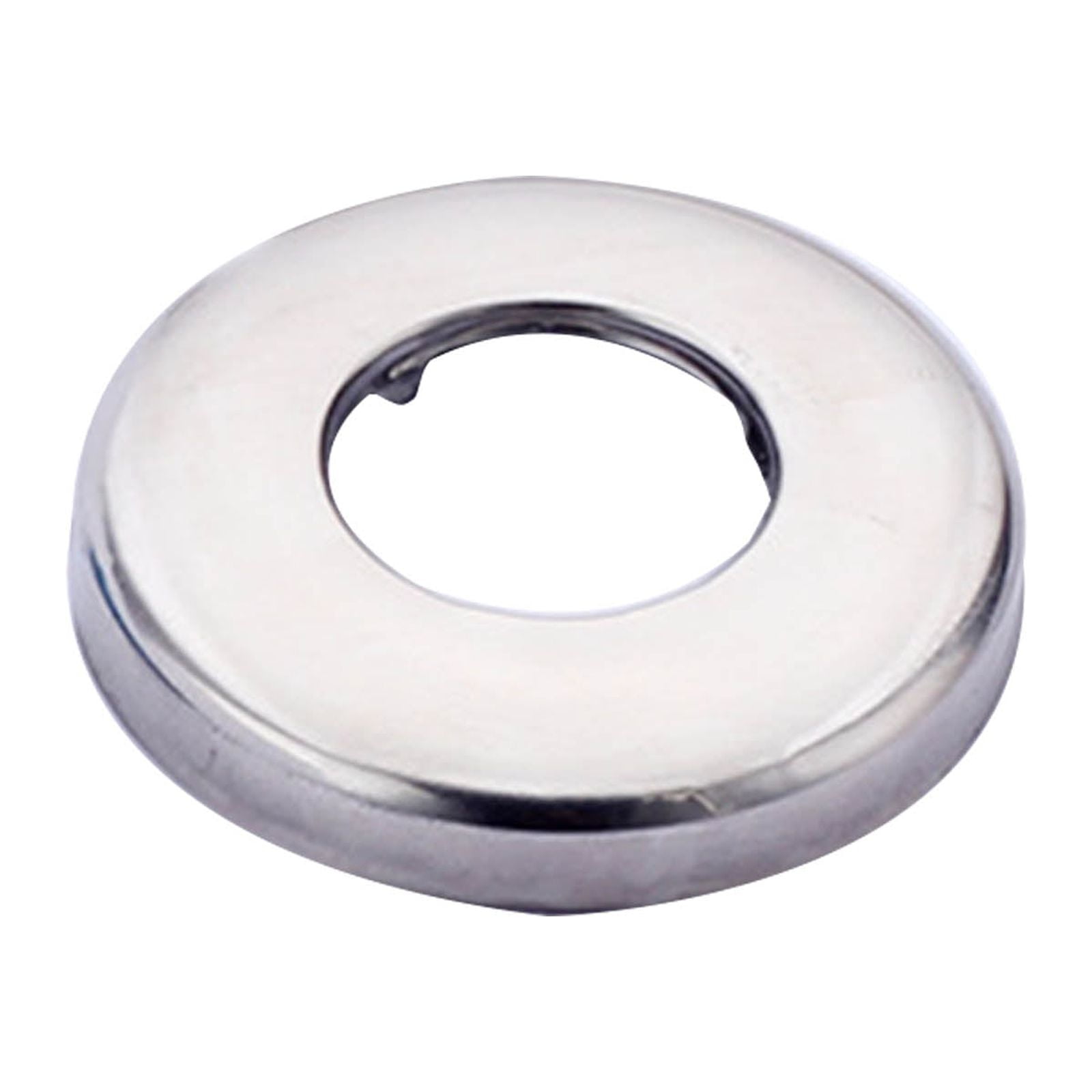 Snap-on Faucet Decorative Cover Stainless Steel Split Round Escutcheon ...