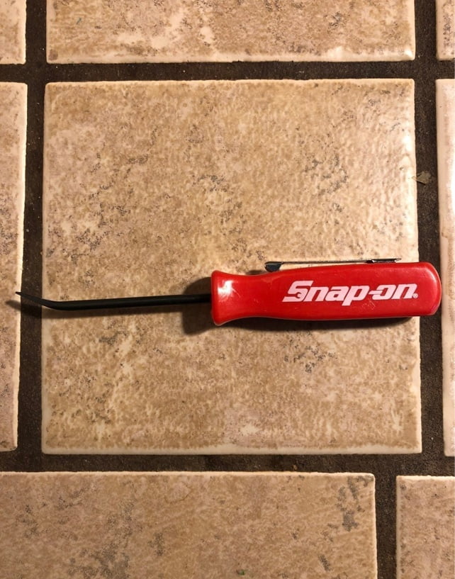 Snap-on Tools Compact Mini Pocket Pry Bar w/ Clip for Small Plastic ...