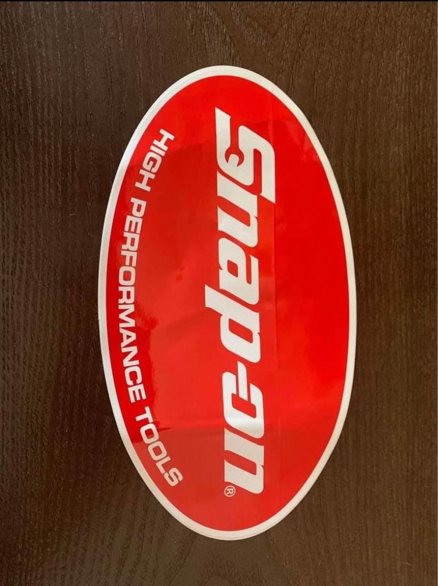 Snap-On Decal Hi-Performance Red 1-Count 9 x 5 - Walmart.com