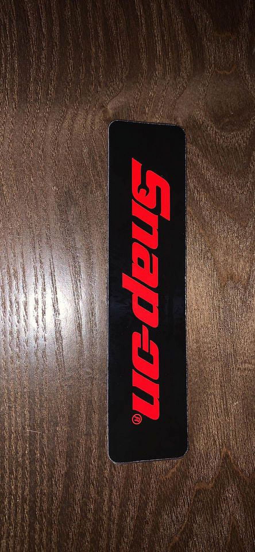 Snap-on tools magnet 1 large black with red logo magnet size 5.75" X 1. ...