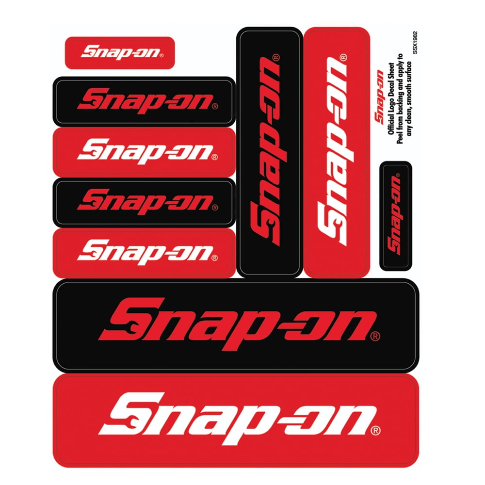 Snap-on tools sheet decal - Walmart.com
