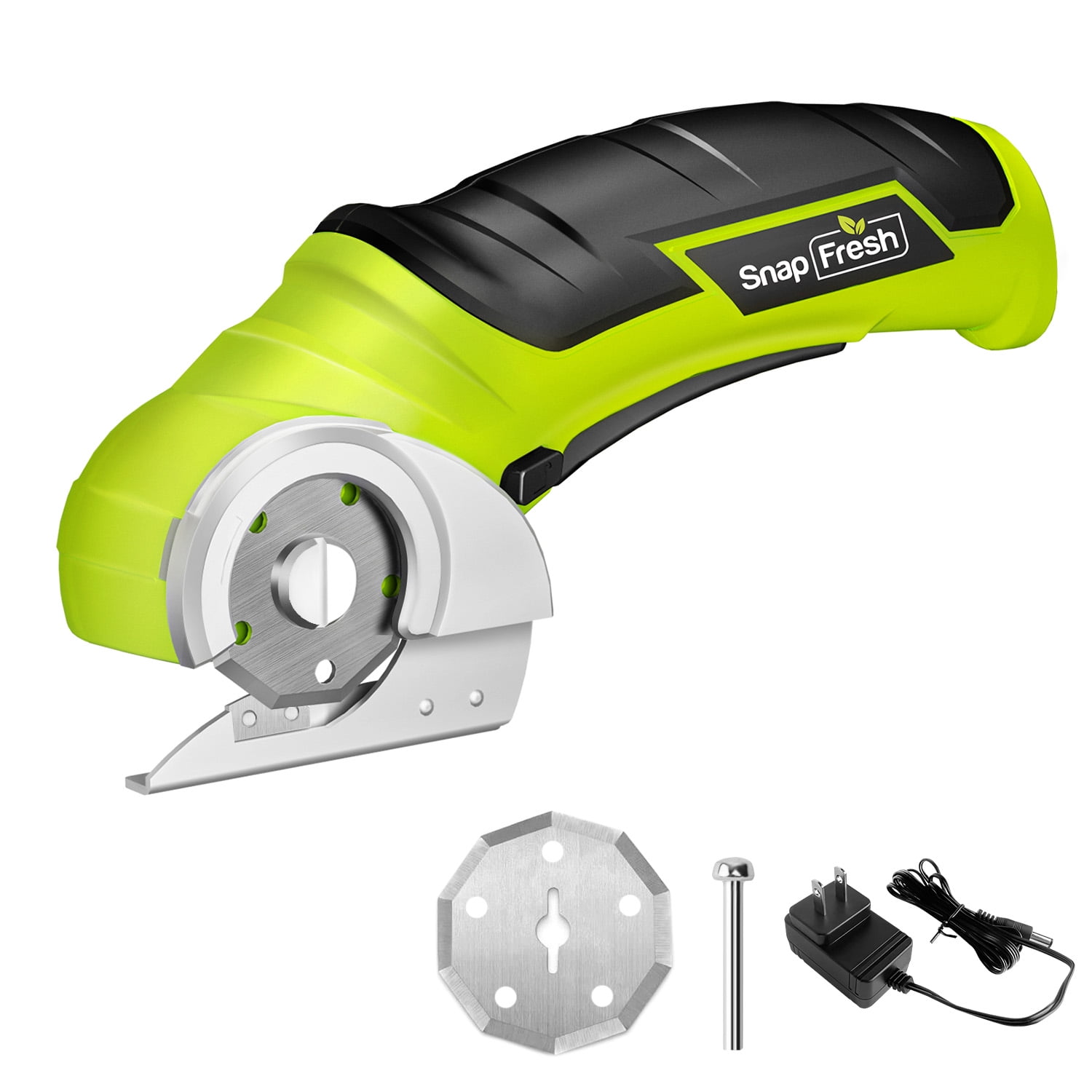 SnapFresh 4V Cordless Electric Scissors, Mini Cutter for Carpet ...