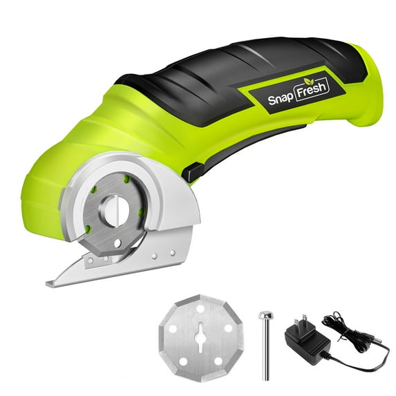 SnapFresh 4V Cordless Electric Scissors, Mini Cutter for Carpet ...