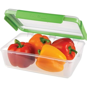 Progressive Prepworks Lettuce Keeper Food Storage , 4.7 Qt, Green Lid ...