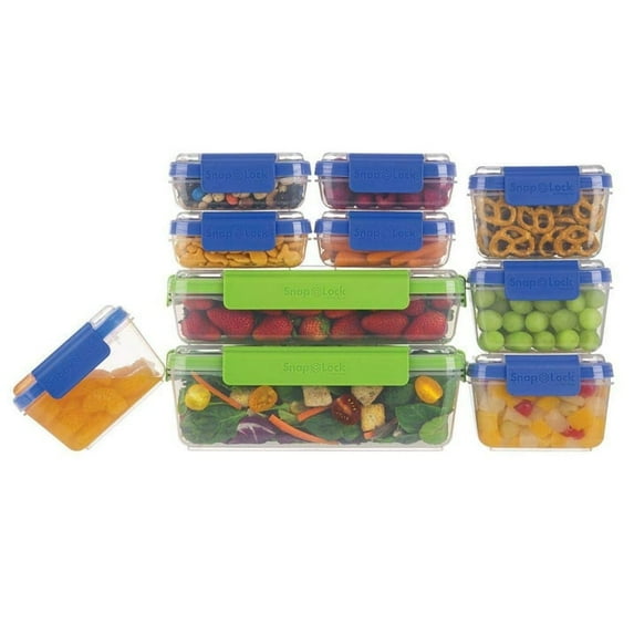 SnapLock by Progressive Food Storage Container 20 Piece Set - Walmart.com