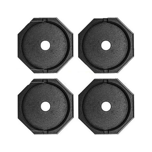 SnapPad EQ 10" Round Landing Feet Motor Home RV Leveling Jack Pads, 4 ...