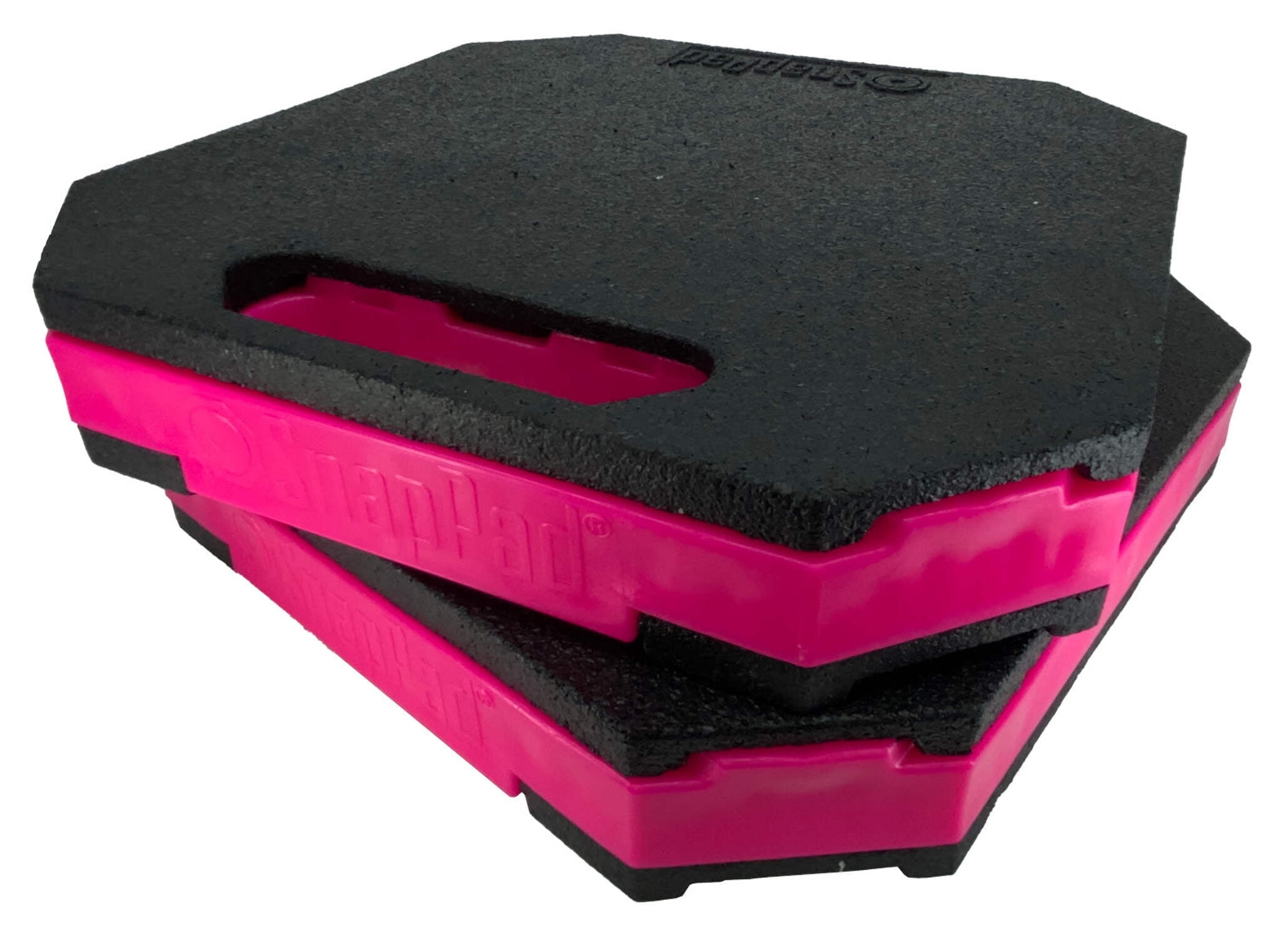 SnapPad STK2-PINK - STAKPAD Stacker Block Pink - Accessory - Walmart.com
