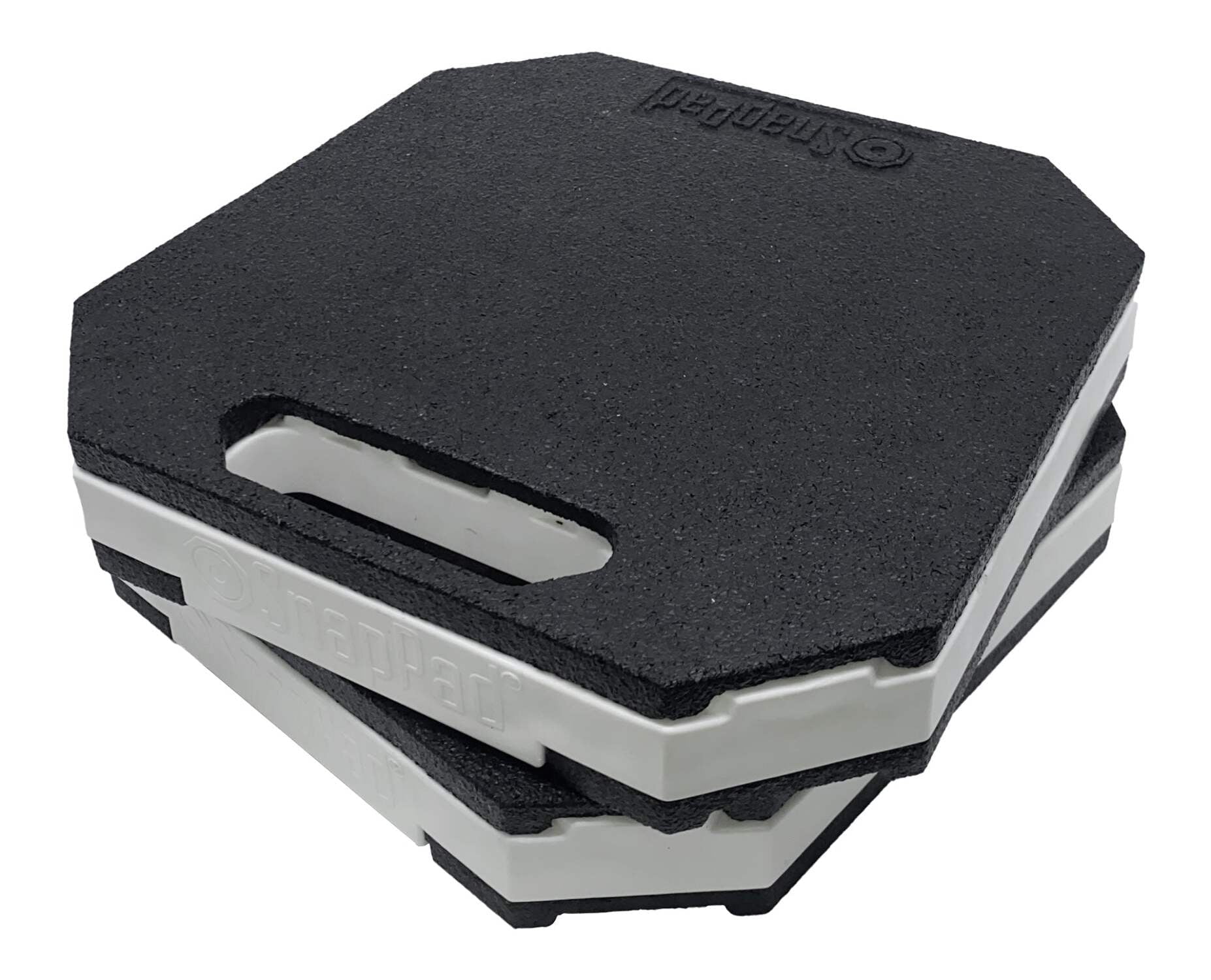 SnapPad STK2-WHITE STAKPAD Stacker Block White - Accessory - Walmart.com