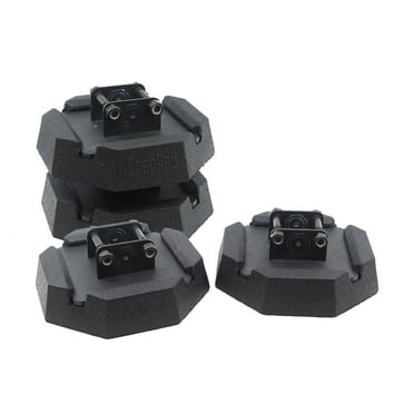 "SnapPad XTRA XL Lux RV Leveling Jack Pads, 9"" and 12"" Rubber Round ...