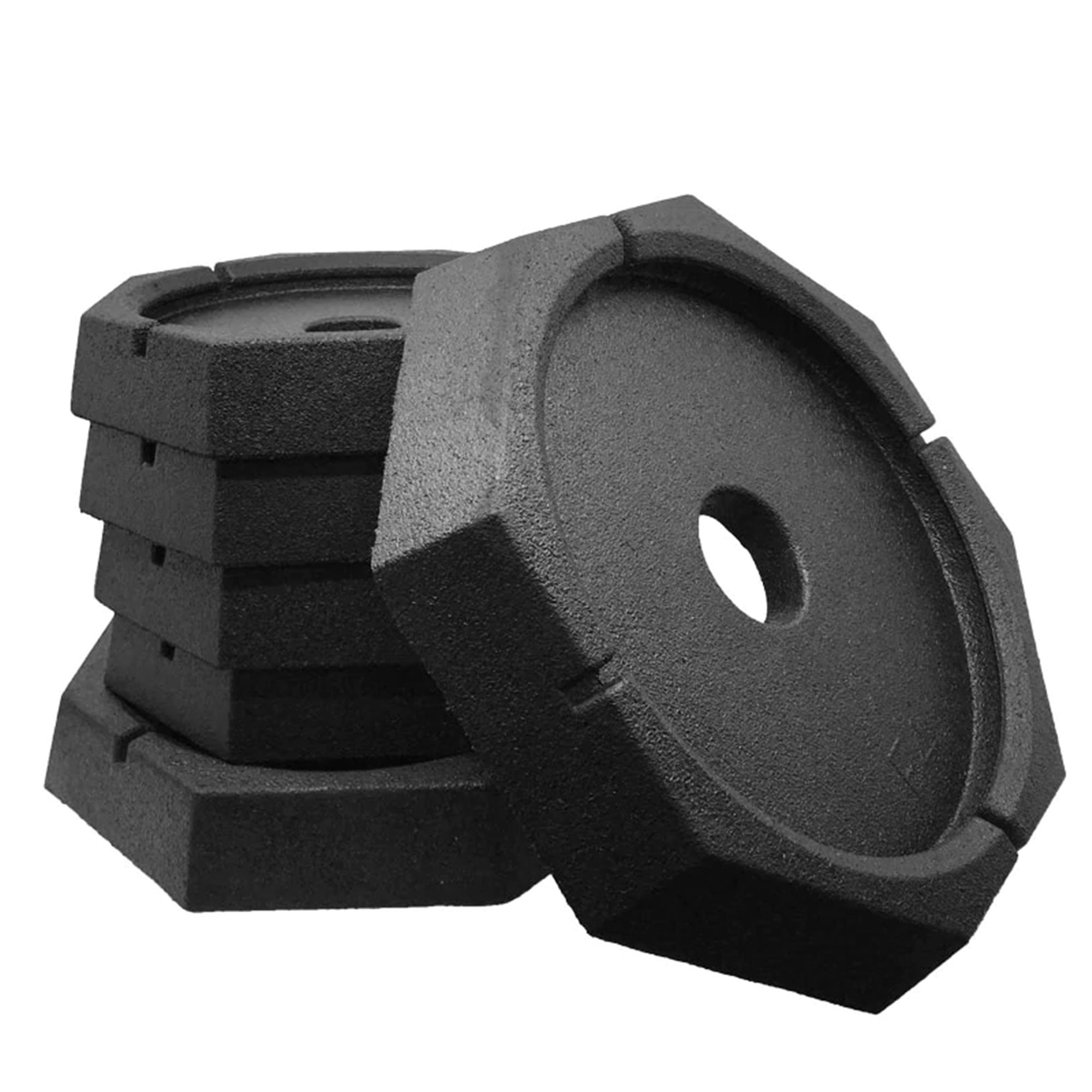 "SnapPad XTRA XL Lux RV Leveling Jack Pads, 9"" and 12"" Rubber Round ...