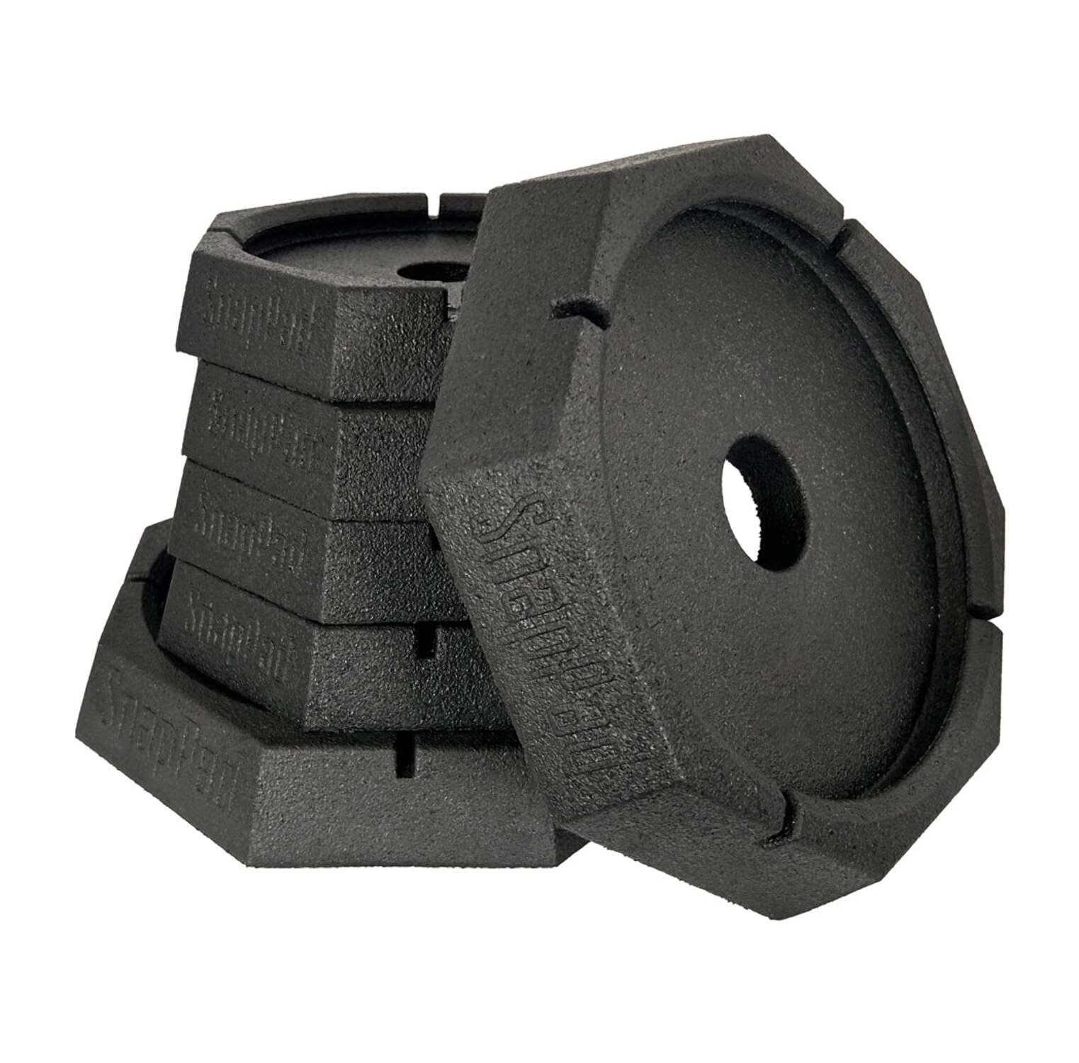 "SnapPad XTRA XL Lux RV Leveling Jack Pads, 9"" and 12"" Rubber Round ...
