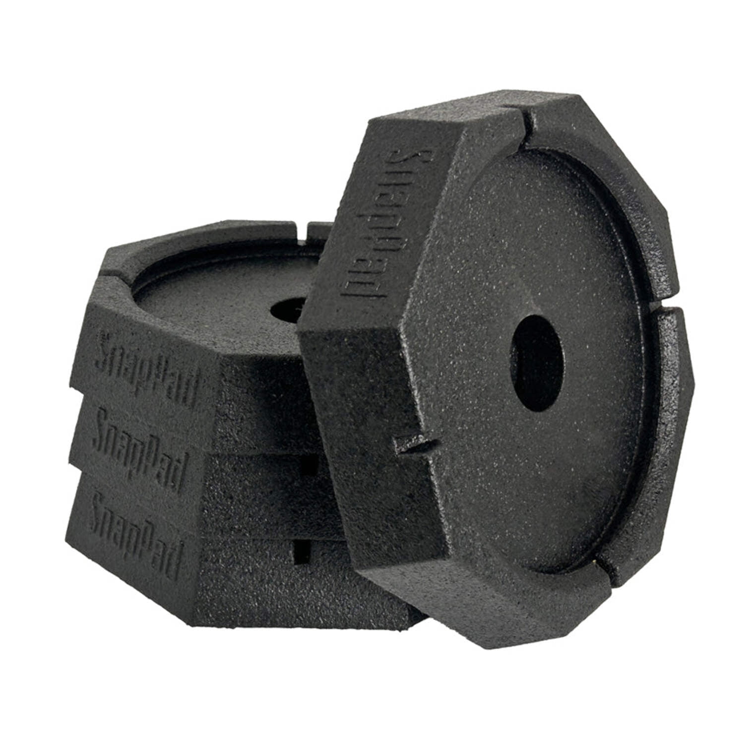 SnapPad Xtra 9 Inch Round RV Leveling Pads, Camper Stabilizers ...