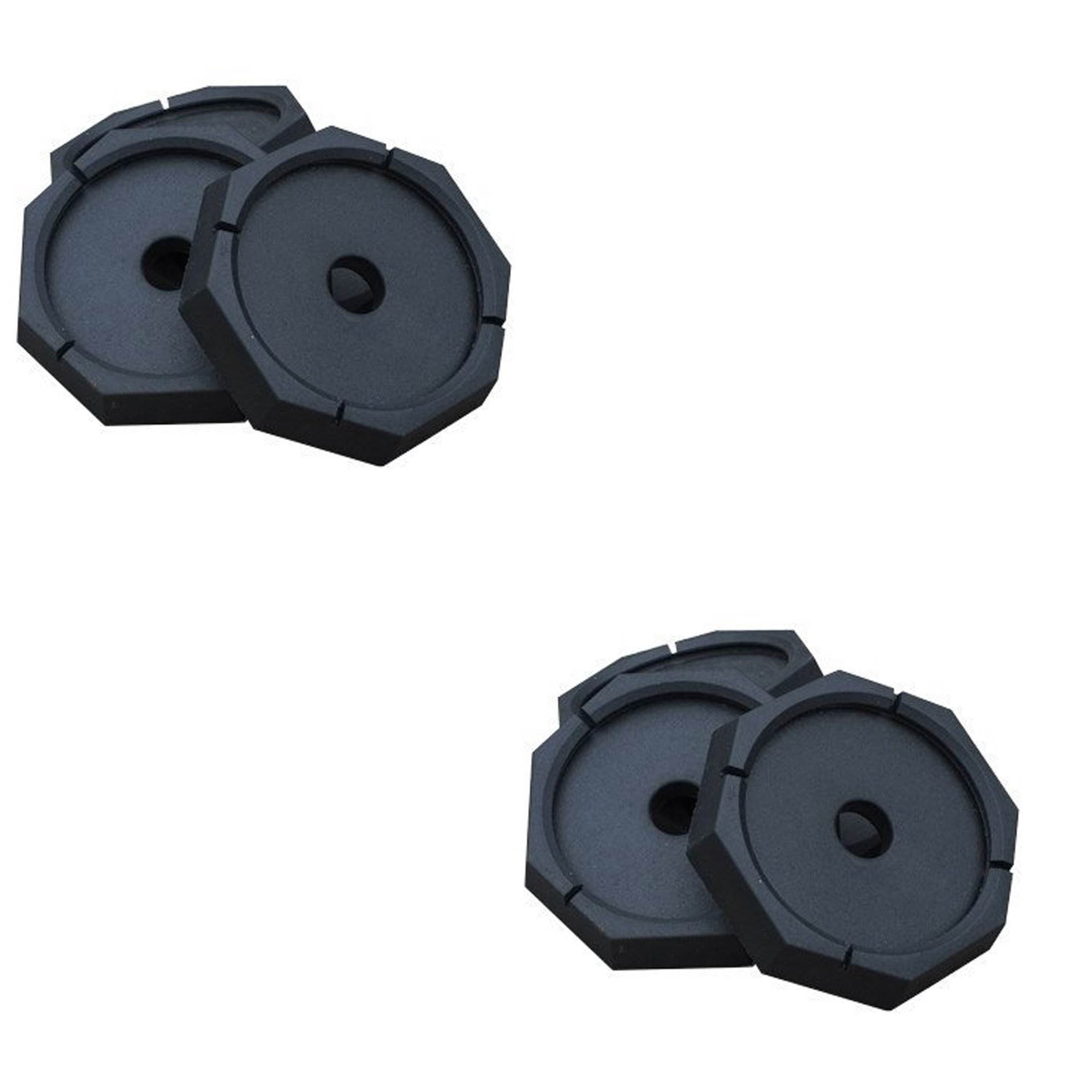 SnapPad Xtra 9In Round Landing Feet Motorhome RV Leveling JackPads(6 ...